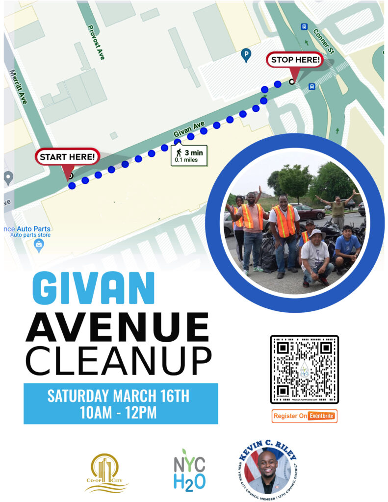 Givan Avenue Cleanup - NYCH2O